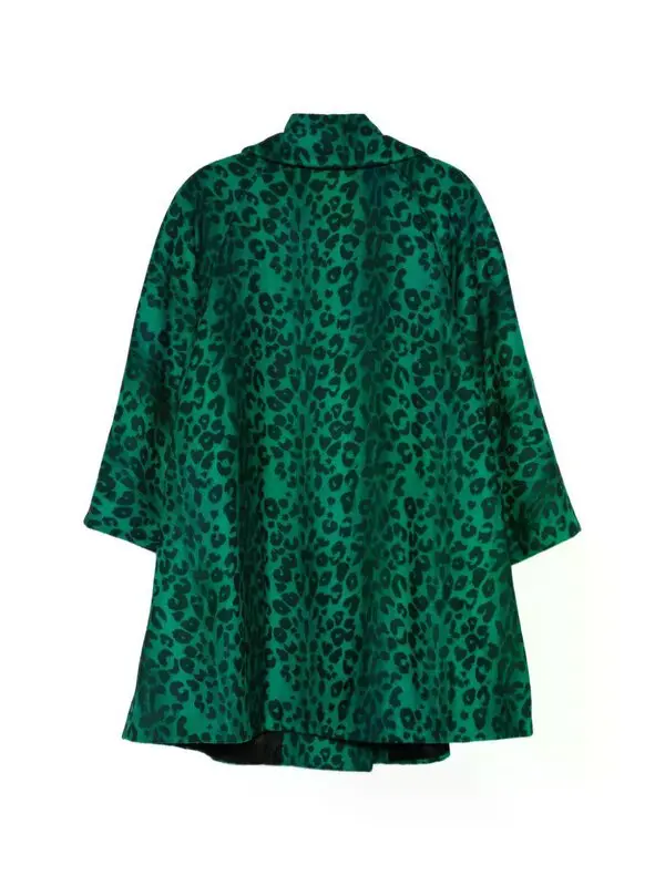 A.N.G.E.L.O. VINTAGE CULT 1980s Leopard-print Double-breasted Coat