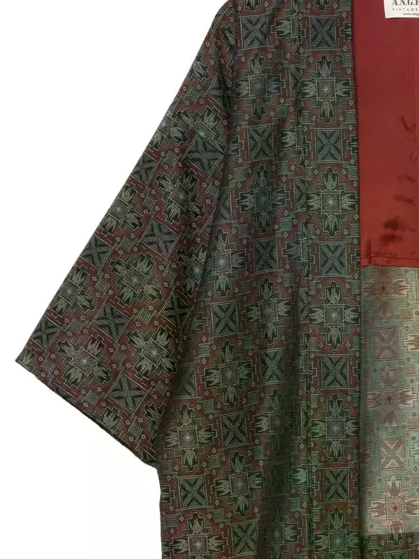 A.N.G.E.L.O. VINTAGE CULT 1990s Geometric-print Kimono