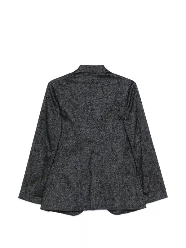 ROMEO GIGLI 1990s Floral-print Blazer