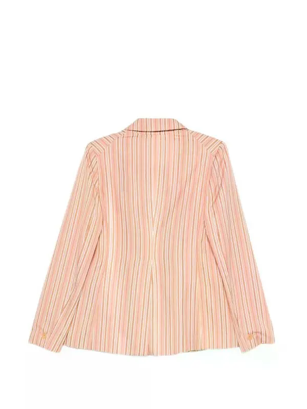 ROMEO GIGLI 1990s Striped Blazer - Pink