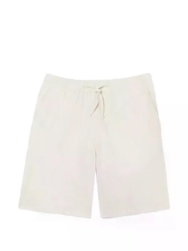 Lacoste Striped Drawstring Shorts - Neutrals