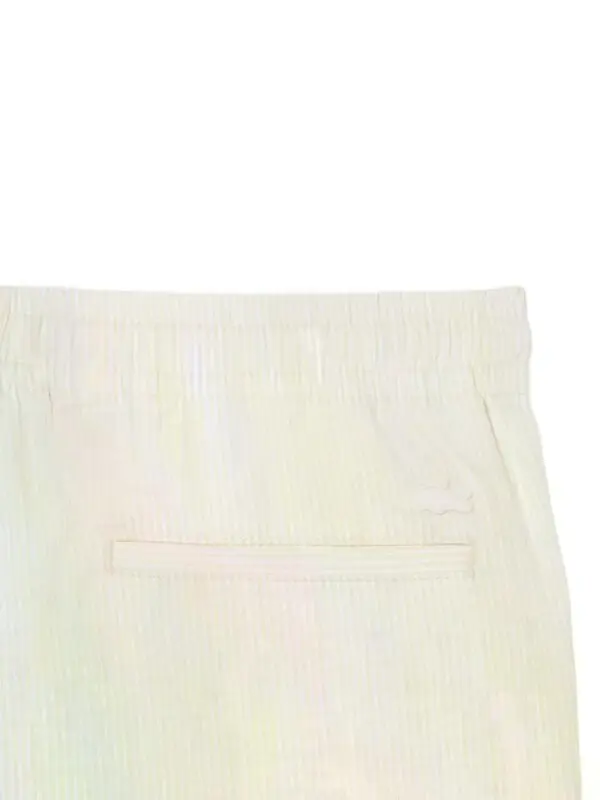 Lacoste Striped Drawstring Shorts - Neutrals