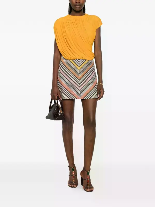 Missoni Straight Hem Mini Skirt