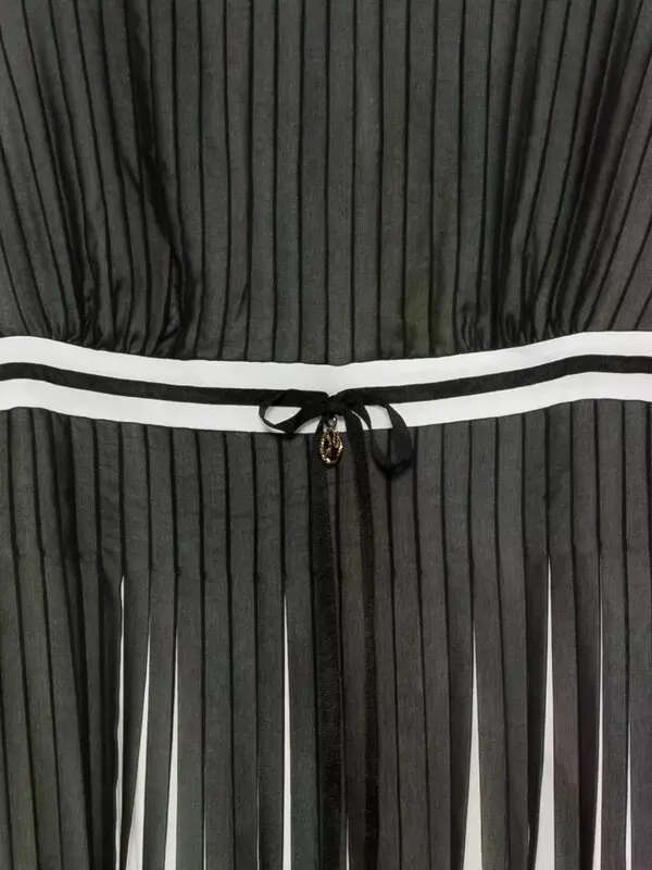 Roberto Cavalli 2000s Pleated Midi Dress