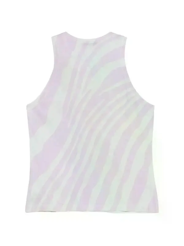 Roberto Cavalli 2000s Zebra-print Top