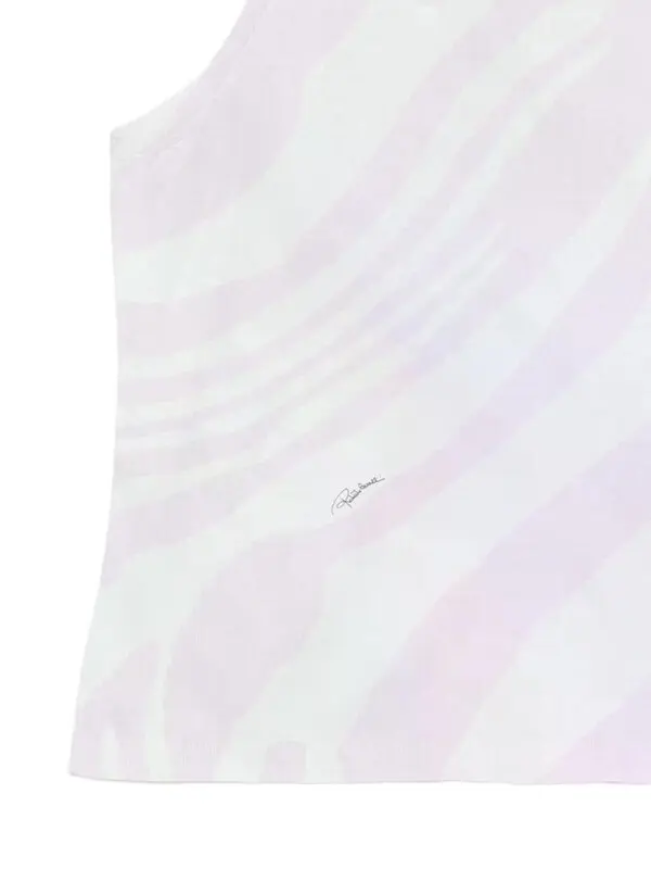 Roberto Cavalli 2000s Zebra-print Top