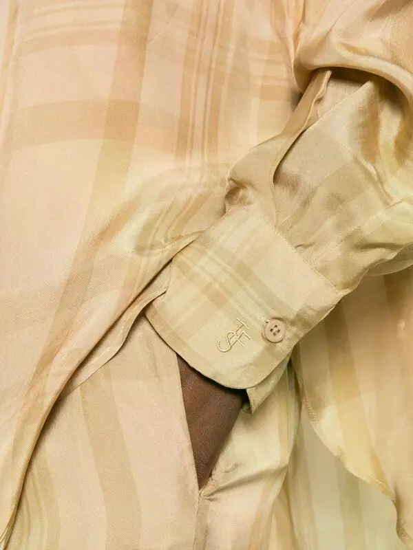 THE FRANKIE SHOP Peri Check-pattern Shirt