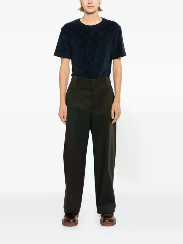 Emporio Armani Logo-jacquard Terry T-shirt