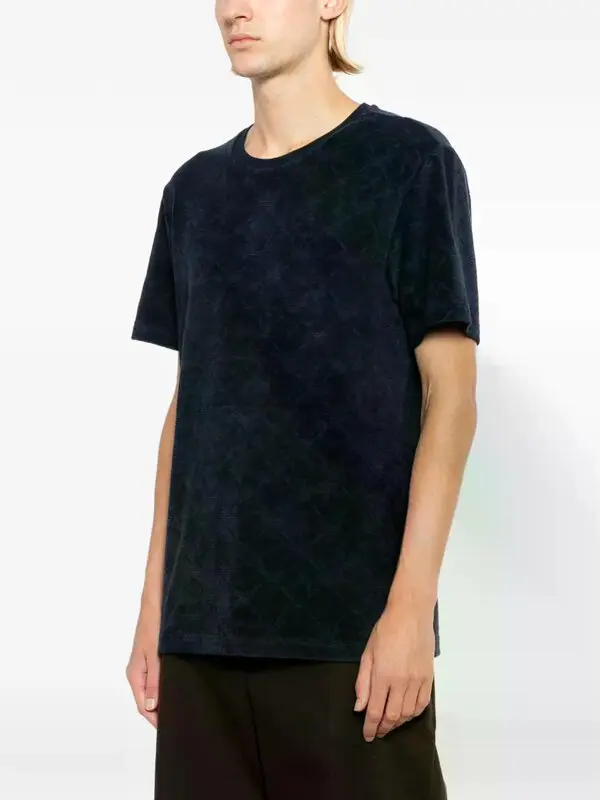 Emporio Armani Logo-jacquard Terry T-shirt