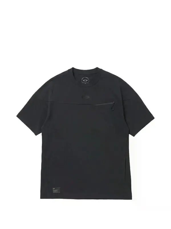Oakley Fgl Union Zip-pocket Panelled T-shirt - Black