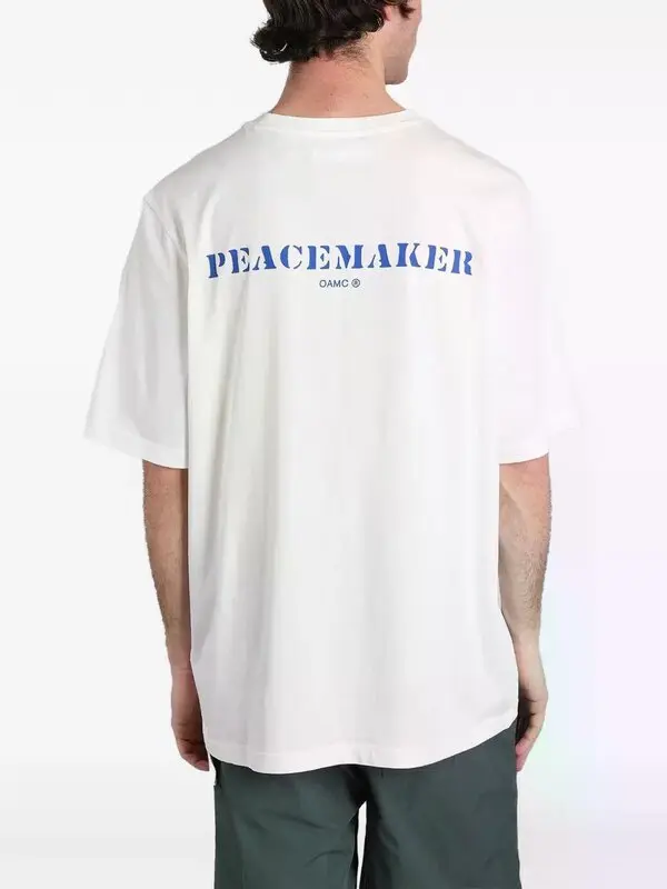 PEACEMAKER OAMC Logo-print T-shirt