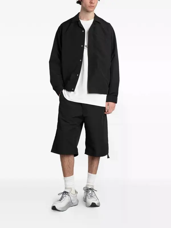 PEACEMAKER OAMC Belted Zip-pocket Shorts - Black