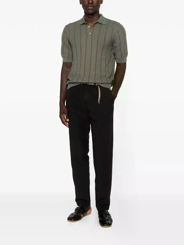 WHITE SAND Greg Trousers - Black