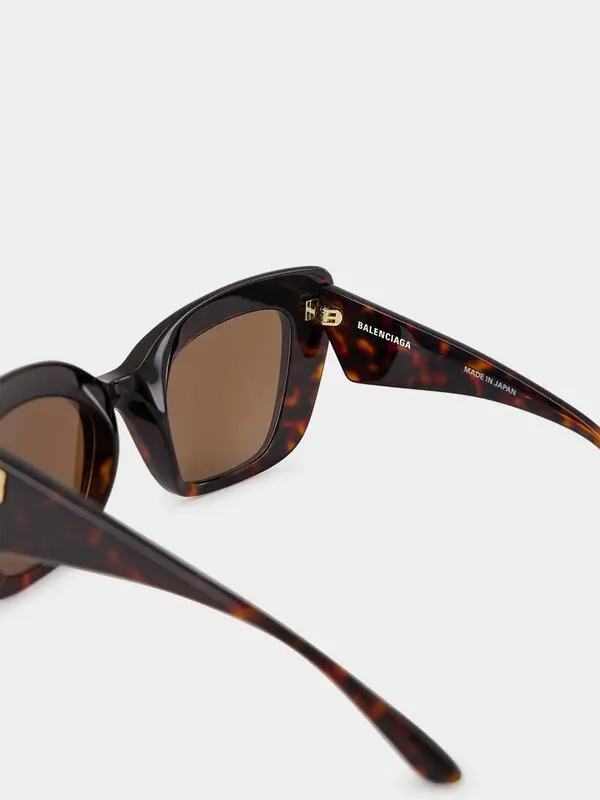 Balenciaga Diva Butterfly Sunglasses - Brown