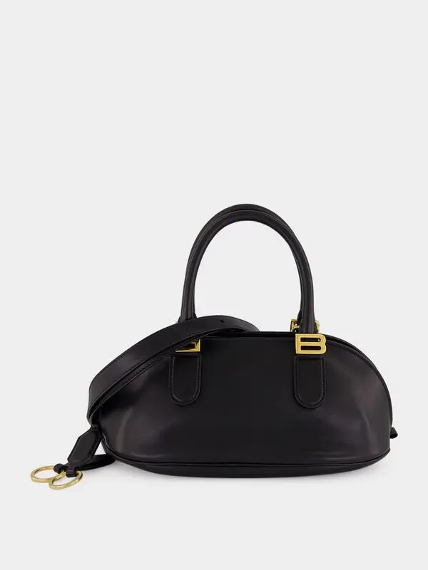 Balenciaga Bolero Bowling Mini Bag - Black