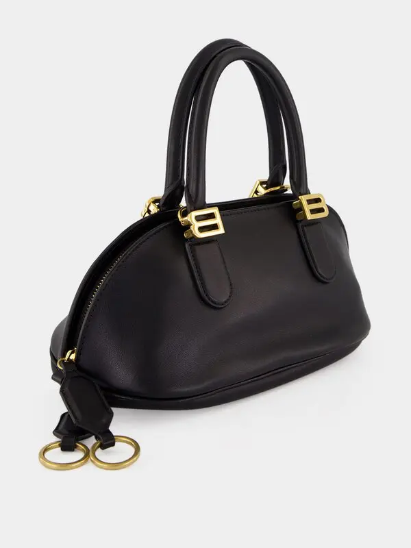 Balenciaga Bolero Bowling Mini Bag - Black