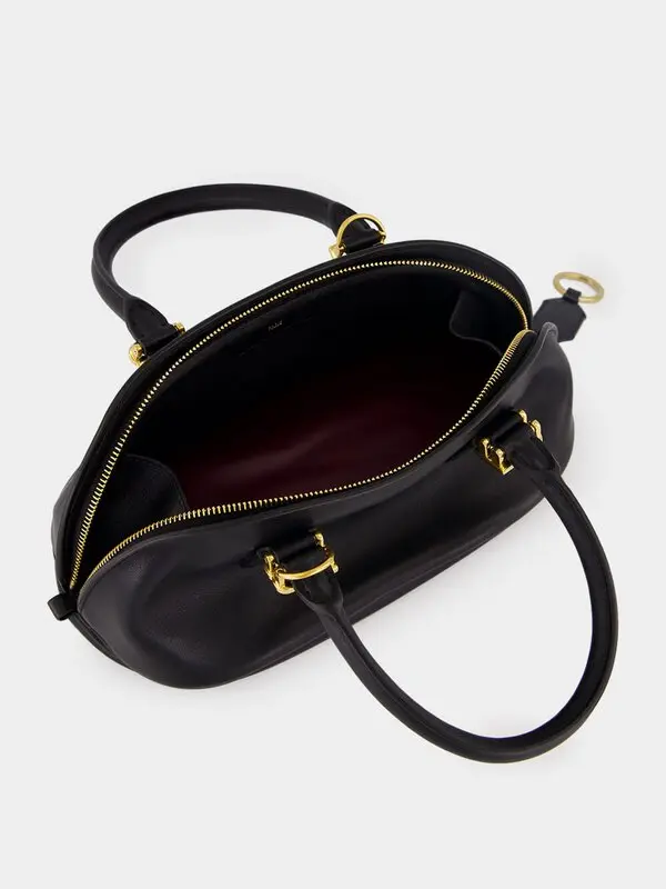 Balenciaga Bolero Bowling Mini Bag - Black