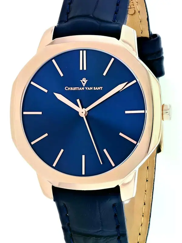CHRISTIAN VAN SANT Octave Slim 37mm Watch - Blue