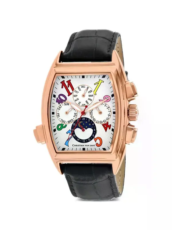 CHRISTIAN VAN SANT Grandeur 45mm Watch - White