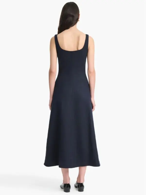 Altuzarra Navy Orrie Dress - Blue