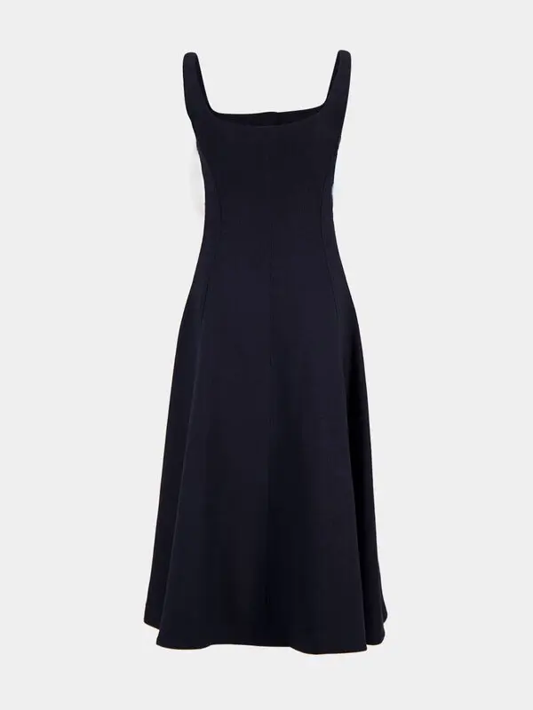 Altuzarra Navy Orrie Dress - Blue