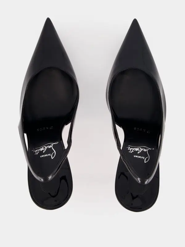 CHRISTIAN LOUBOUTIN Miss Z Slingback Pumps - Black