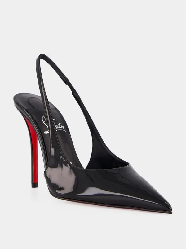 CHRISTIAN LOUBOUTIN Miss Z Slingback Pumps - Black