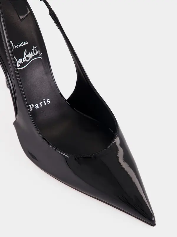 CHRISTIAN LOUBOUTIN Miss Z Slingback Pumps - Black
