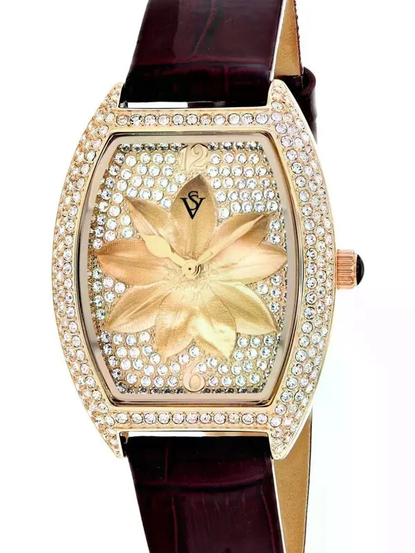 CHRISTIAN VAN SANT Lotus 36mm Watch - Gold