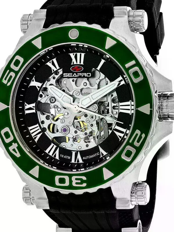 SEAPRO Seaway 50mm Watch - Black