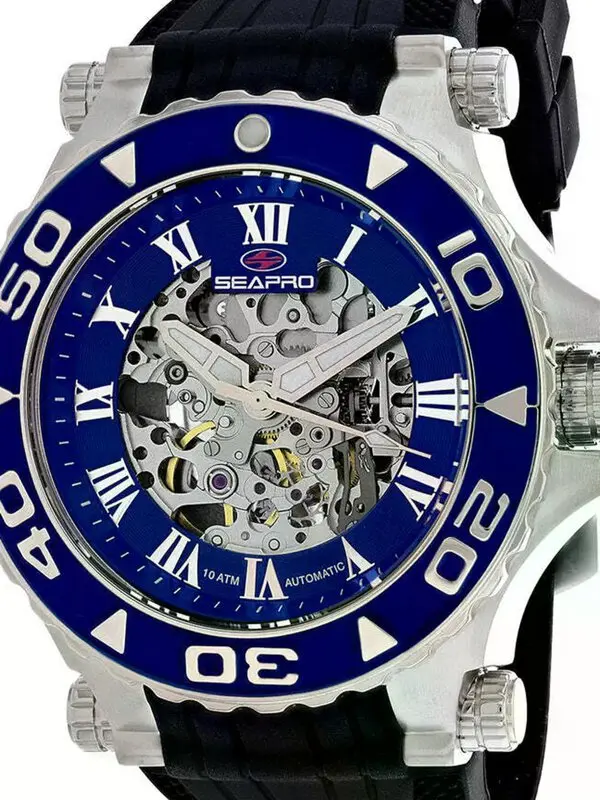 SEAPRO Seaway 50mm Watch - Blue