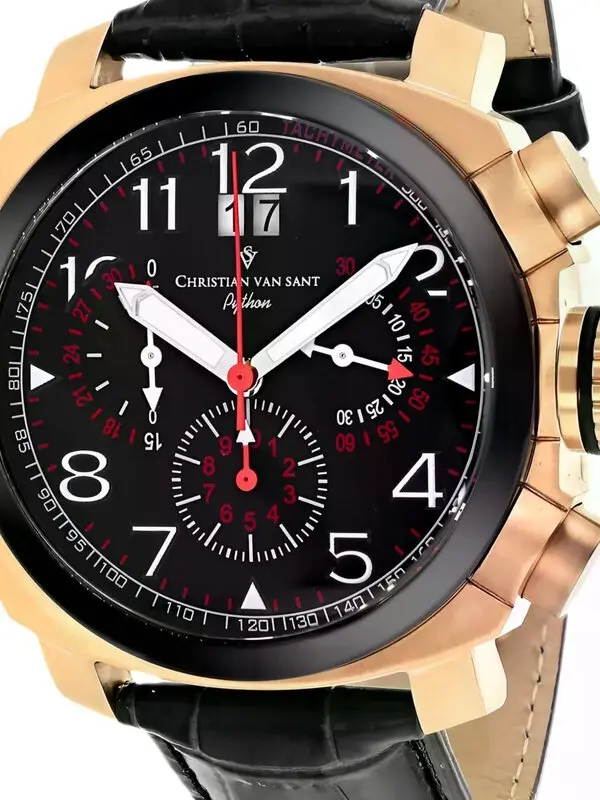 CHRISTIAN VAN SANT Grand Python 48mm Watch - Black