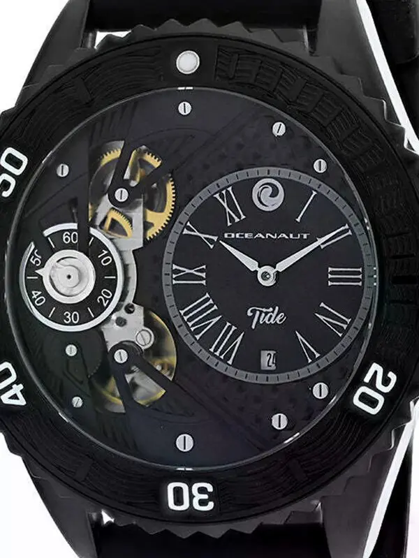 OCEANAUT Tide 48mm Watch - Black