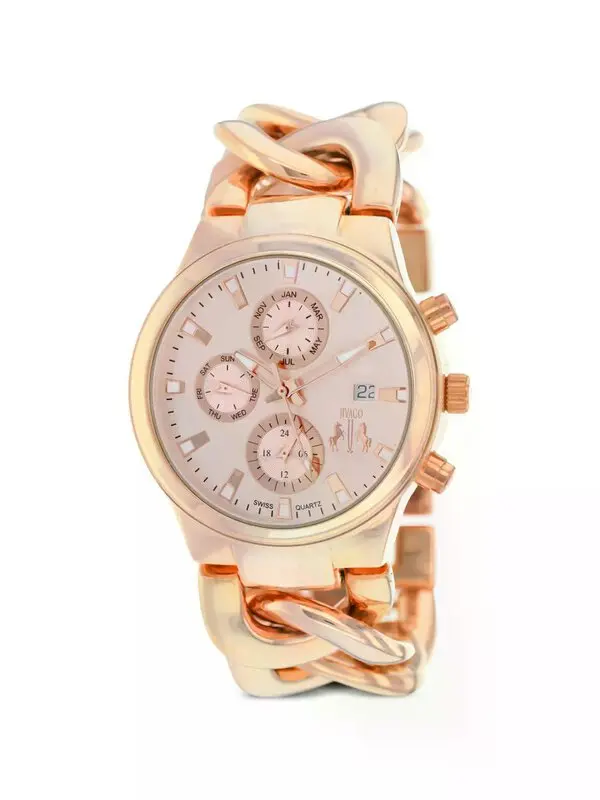 JIVAGO Lev Chain-link 38mm Watch - Pink