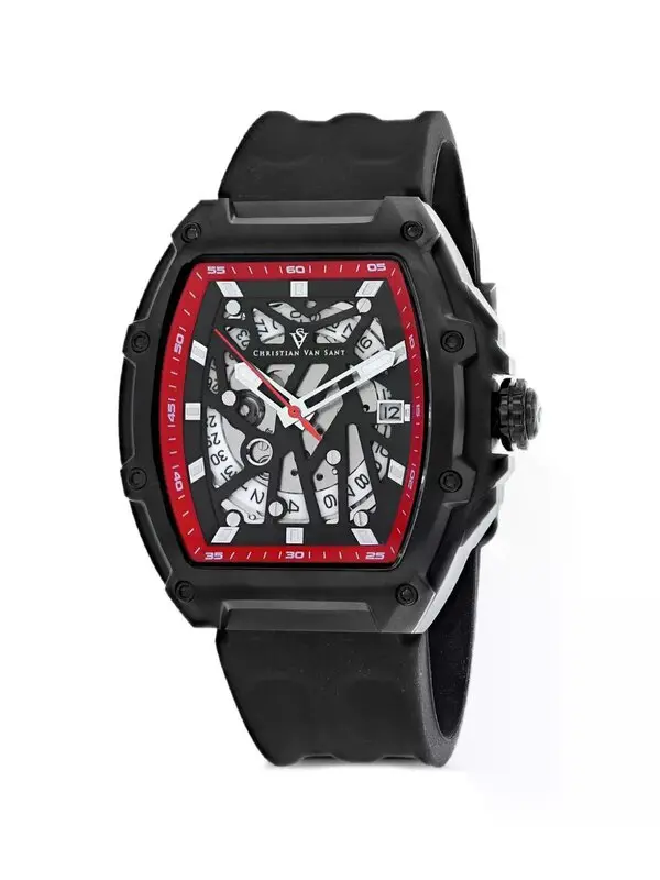 CHRISTIAN VAN SANT 50mm Odyssey Automatic Watch - Black