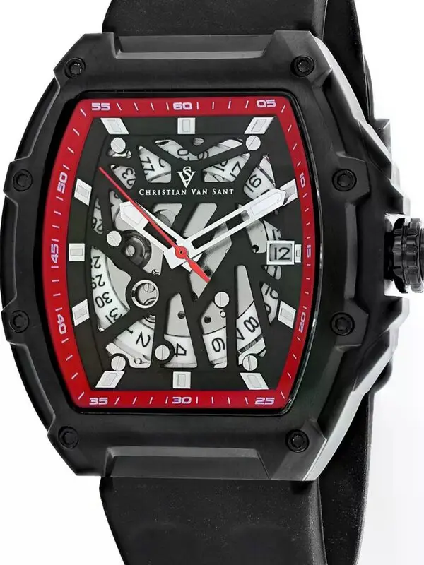 CHRISTIAN VAN SANT 50mm Odyssey Automatic Watch - Black