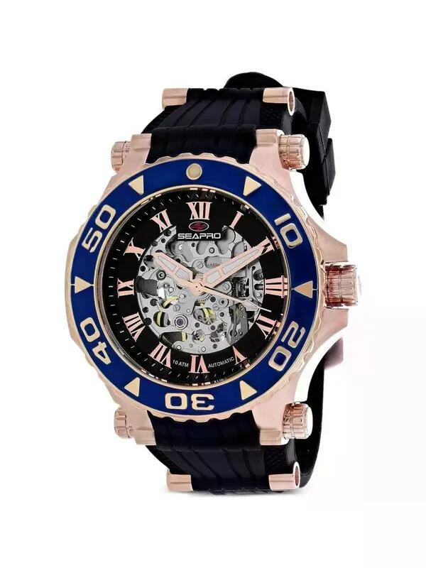 SEAPRO 50mm Seaway Automatic Watch - Black