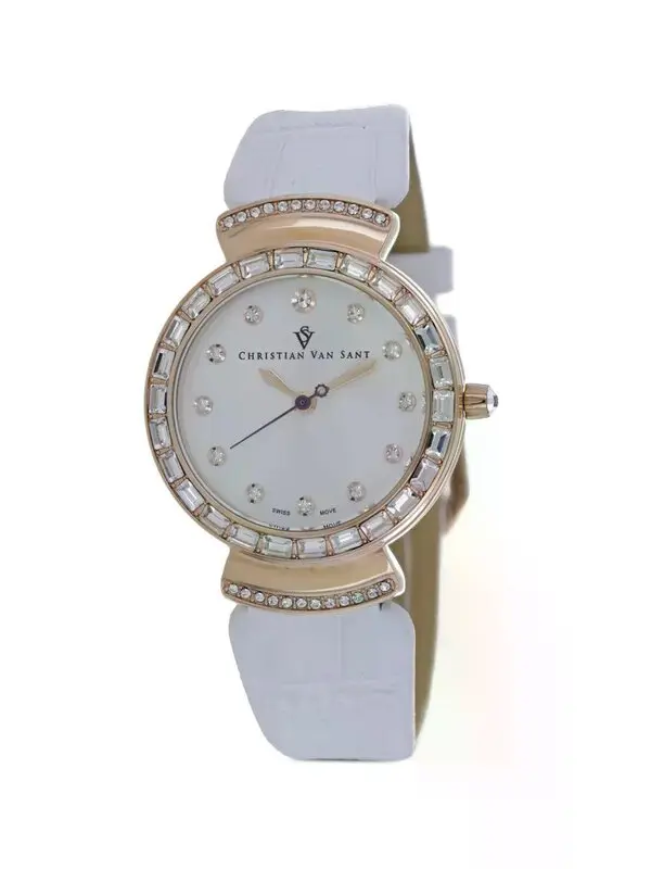 CHRISTIAN VAN SANT Nova 34mm Watch - White