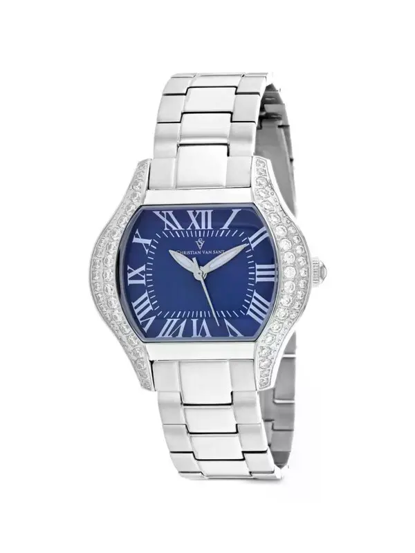 CHRISTIAN VAN SANT 34mm Bianca Watch - Blue