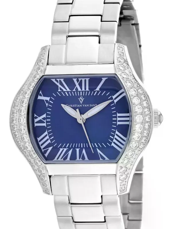 CHRISTIAN VAN SANT 34mm Bianca Watch - Blue