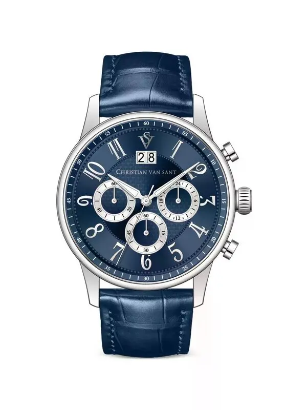 CHRISTIAN VAN SANT Heritage 42mm Watch - Blue