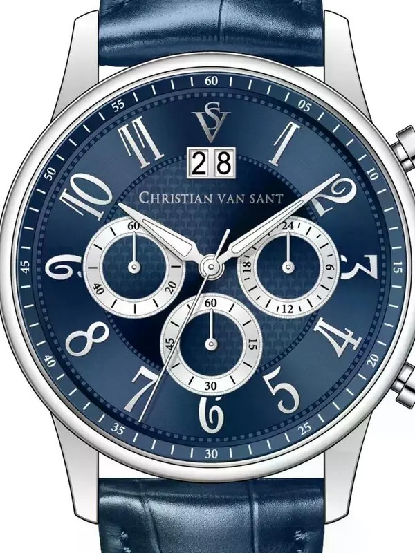 CHRISTIAN VAN SANT Heritage 42mm Watch - Blue