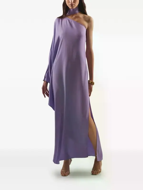 TALLER MARMO Florinda One-shoulder Maxi Dress - Purple