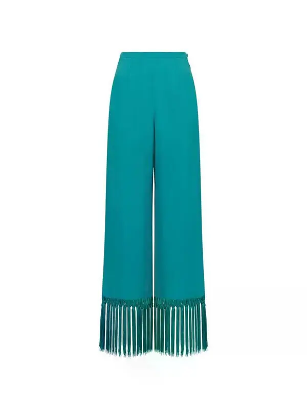 TALLER MARMO Tulum Fringe-trimmed Trousers