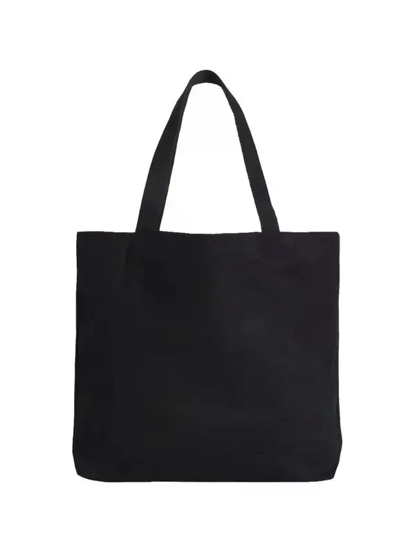 Maison Kitsuné Logo-print Tote Bag - Black