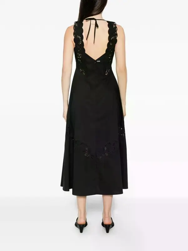 TWINSET Lace Detail Long Dress