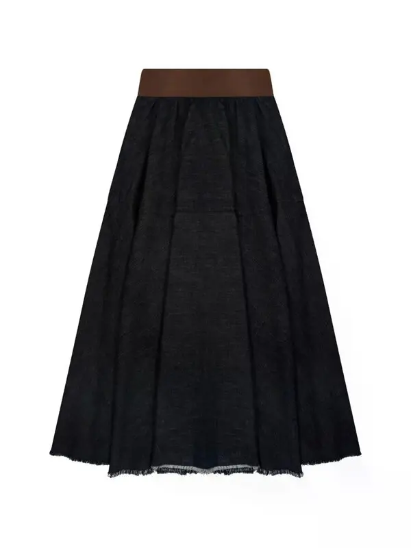 NINE:INTHE:MORNING Panelled A-line Skirt