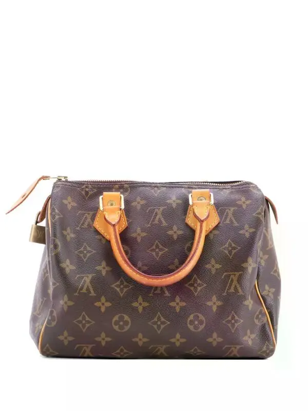 LOUIS VUITTON Speedy Handbag Monogram Canvas 25 - Brown