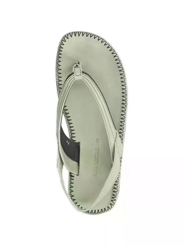 KIKO KOSTADINOV Andras Whipstitch Sandals - Green