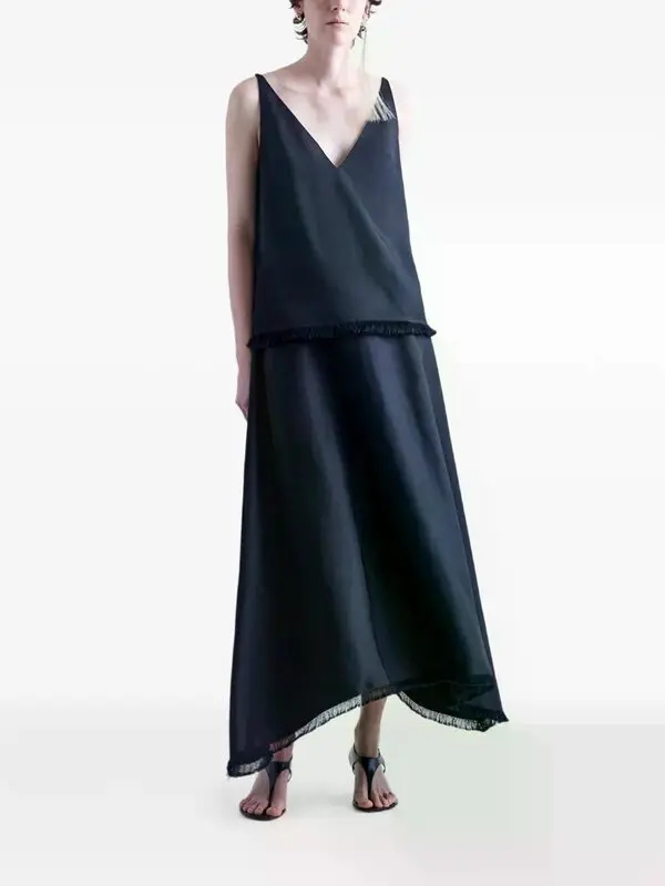 FFORME Asymmetric Long Skirt